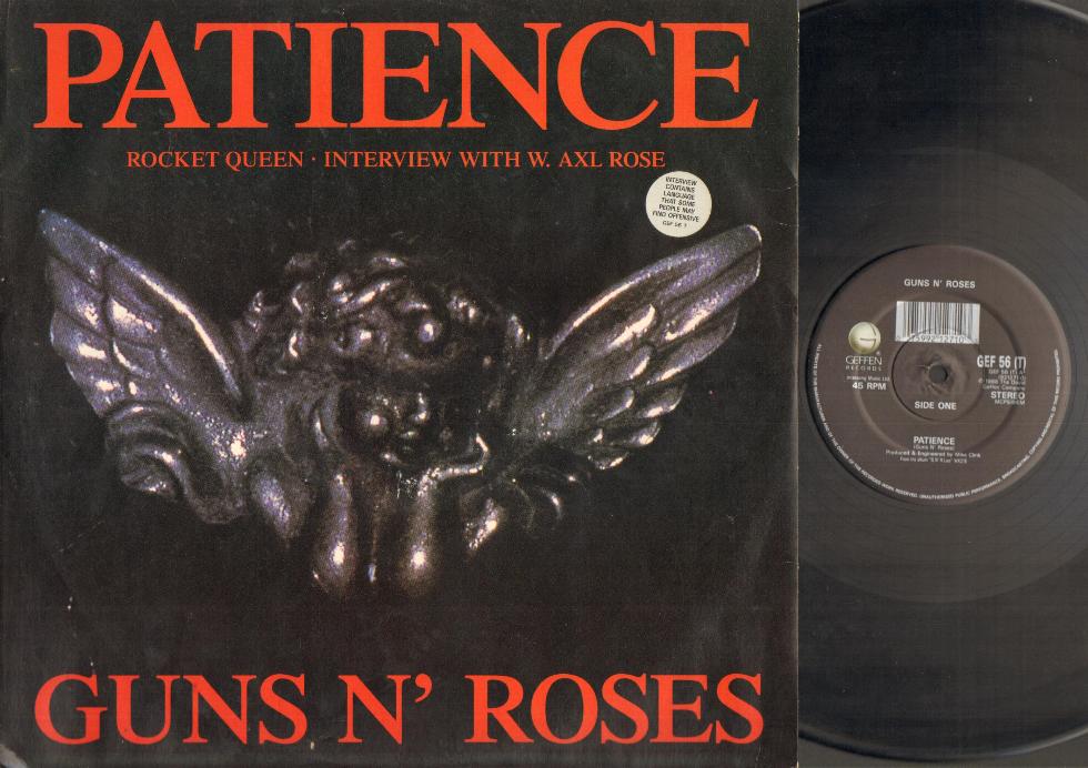 Guns N Roses Patience Records, Vinyl and CDs - Hard to Find and Out-of ...