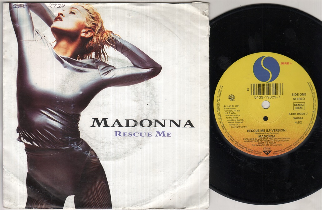 Madonna Rescue Me Records, LPs, Vinyl and CDs - MusicStack